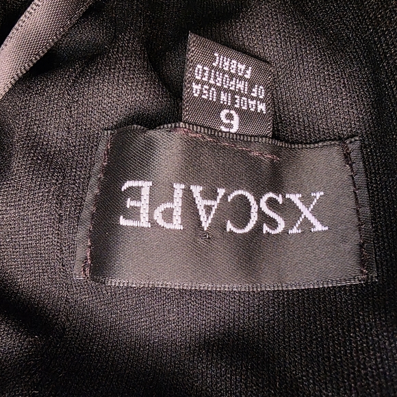 Xscape | Dresses | Xscape Black Prom Dress | Poshmark